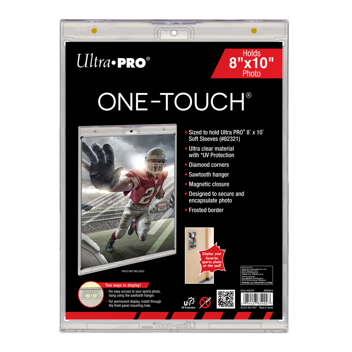 8" x 10" UV ONE-TOUCH Magnetic Holder | Bards & Cards